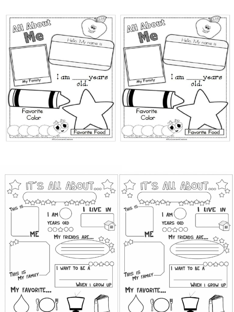 All About Me | PDF