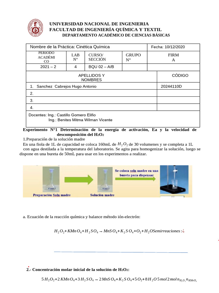 Lo Completa Edward | PDF | Cinética química | Pendiente