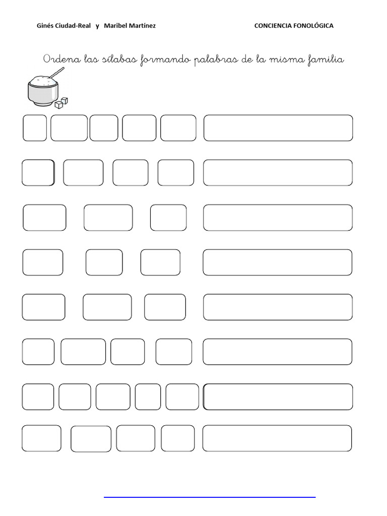conciencia-fonologica-de-palabras-en-la-cocina-14 | PDF
