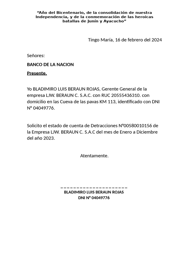 Solicitud de Cuenta Mancomunada | PDF