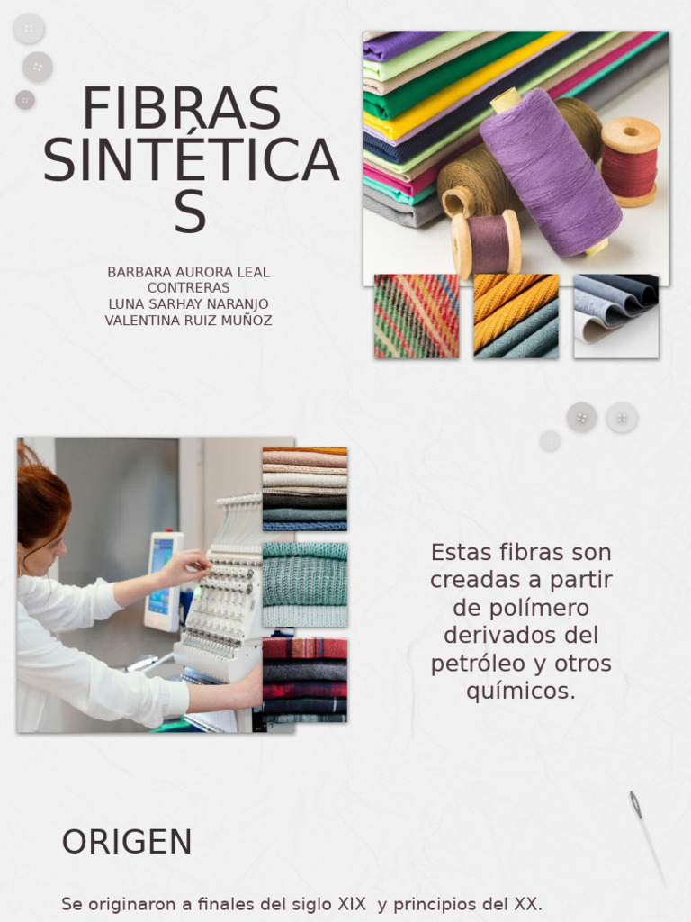 FIBRAS | PDF | Fibra sintética | Polímeros