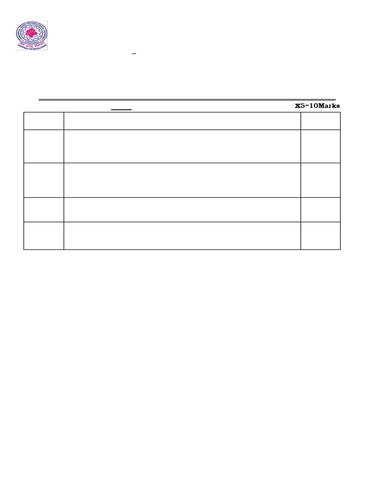 MID-1.Essay Question Paper Template | PDF