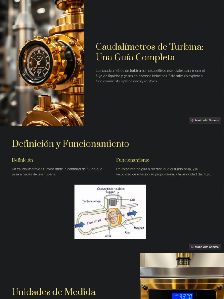 Caudalimetro de Turbina | PDF