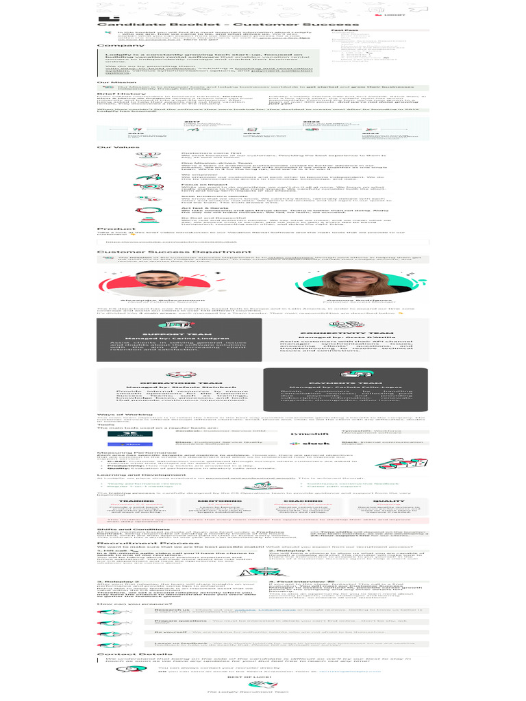 Candidate Booklet - Customer Success | PDF | Customer Relationship ...