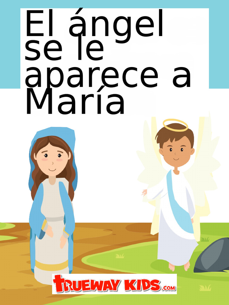 El Ángel Se Le Aparece A María | PDF | María, madre de Jesús | Dios