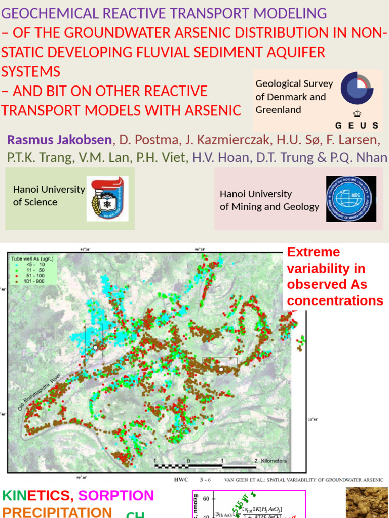 ReactiveTransportModelling FtCollins 020819 | PDF | Iron | Arsenic