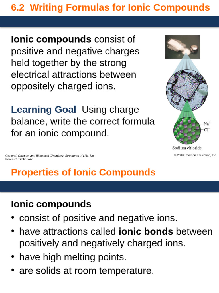 CH6_2_Writing_Formulas_Ionic_Compounds_GOB_Structures_5th_ed | PDF ...