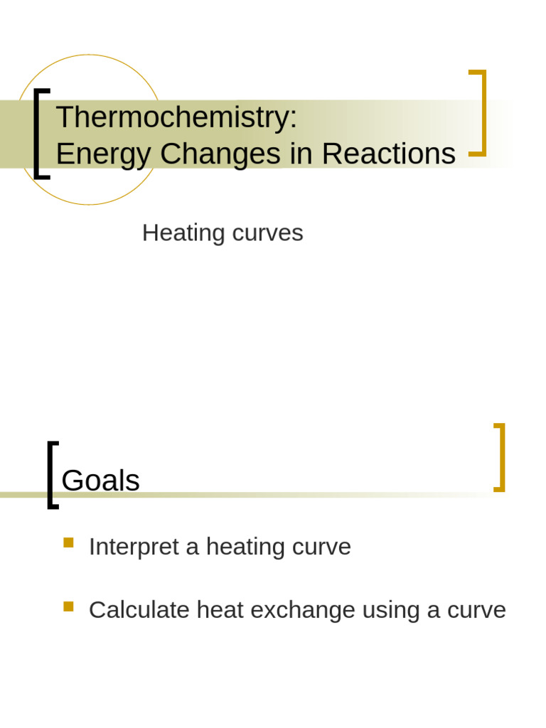 Section 6.5 - Heating Curves | PDF