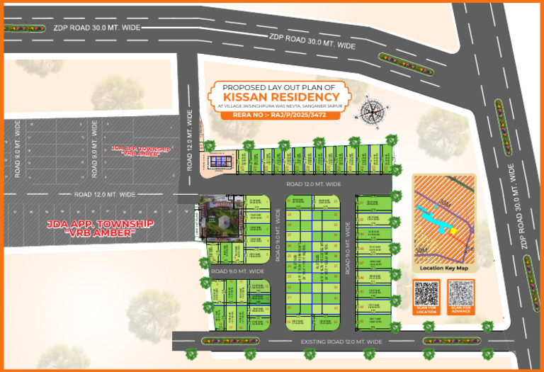 Kissan Residency Layout Plan Details | PDF