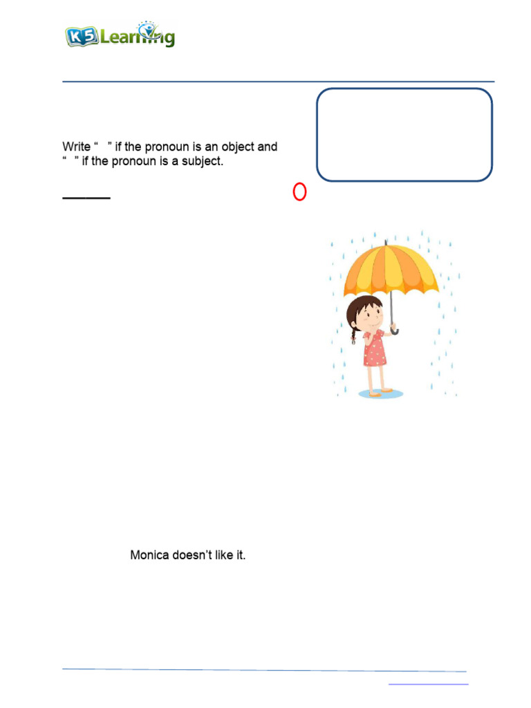 ZF Subject Object Pronouns B - Q | PDF