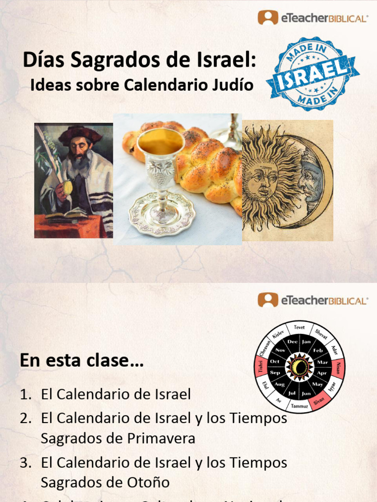 Calendario Judio | PDF | Pascua