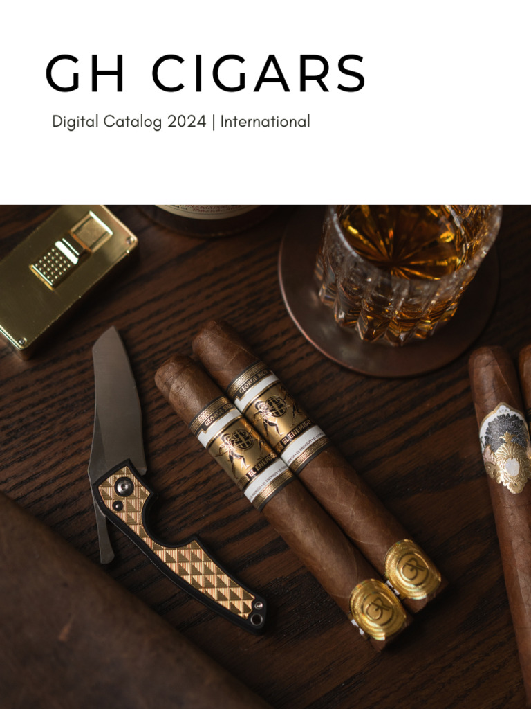 2024 GH International Catalog | PDF | Cigar | Herbal And Fungal Stimulants