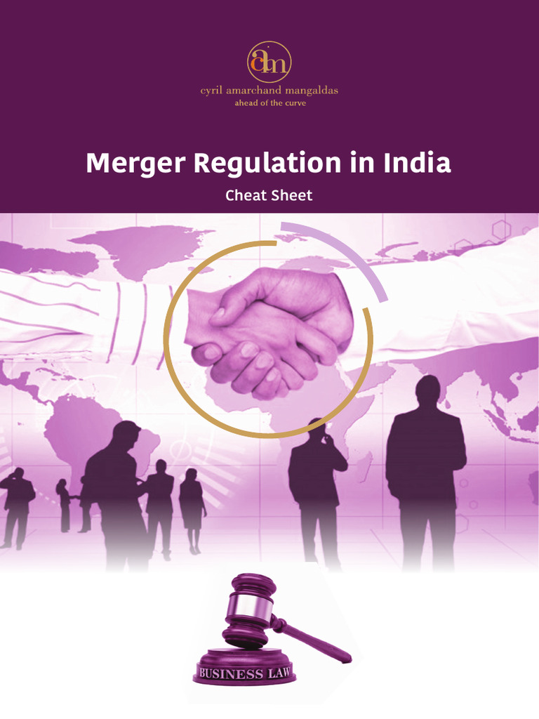 Indian Merger Regulation Cheat Sheet | PDF | Mergers And Acquisitions ...