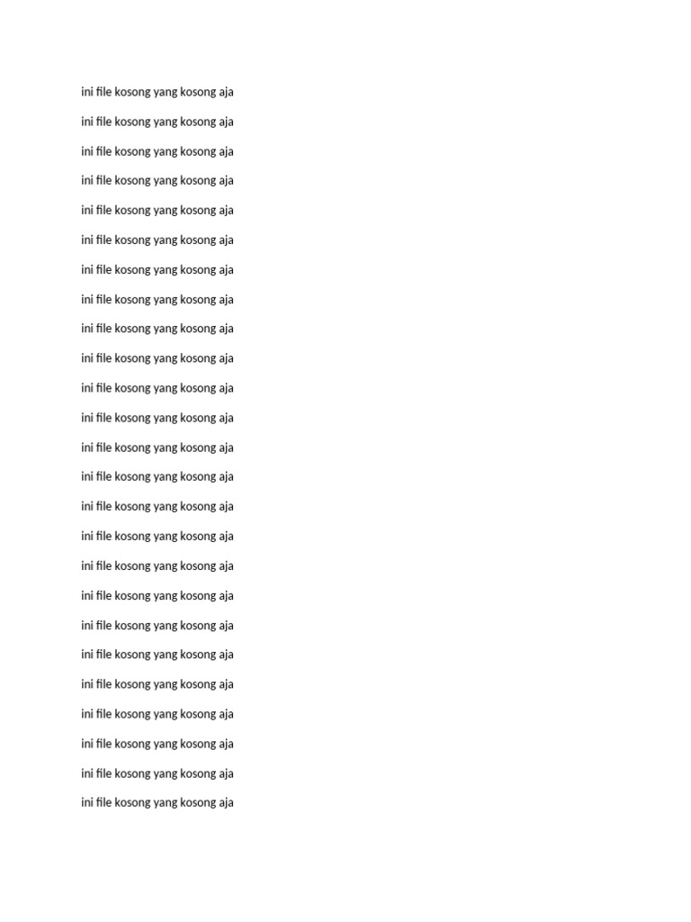 ini file kosong untuk upload | PDF ini file kosong untuk upload | PDF