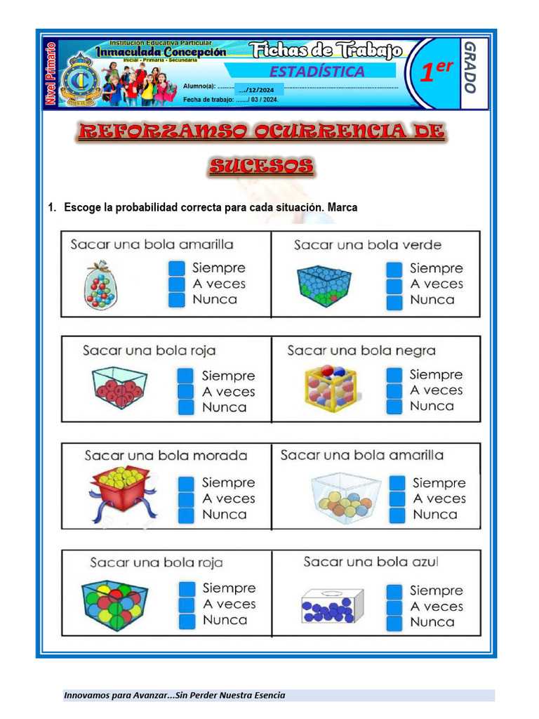 Estadistica Ocurrencia de Sucesos II | PDF