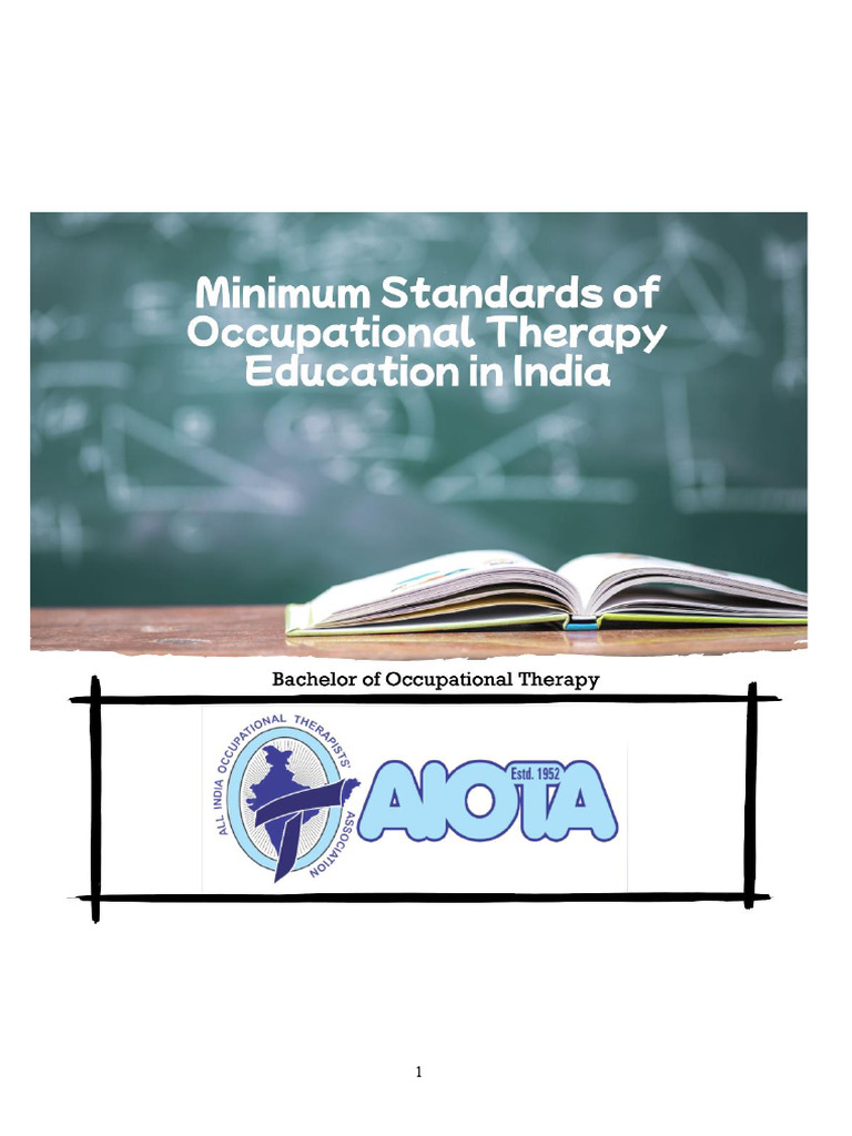 AIOTAs Hand book of MSOTE 2023 | PDF | Occupational Therapy | Psychotherapy