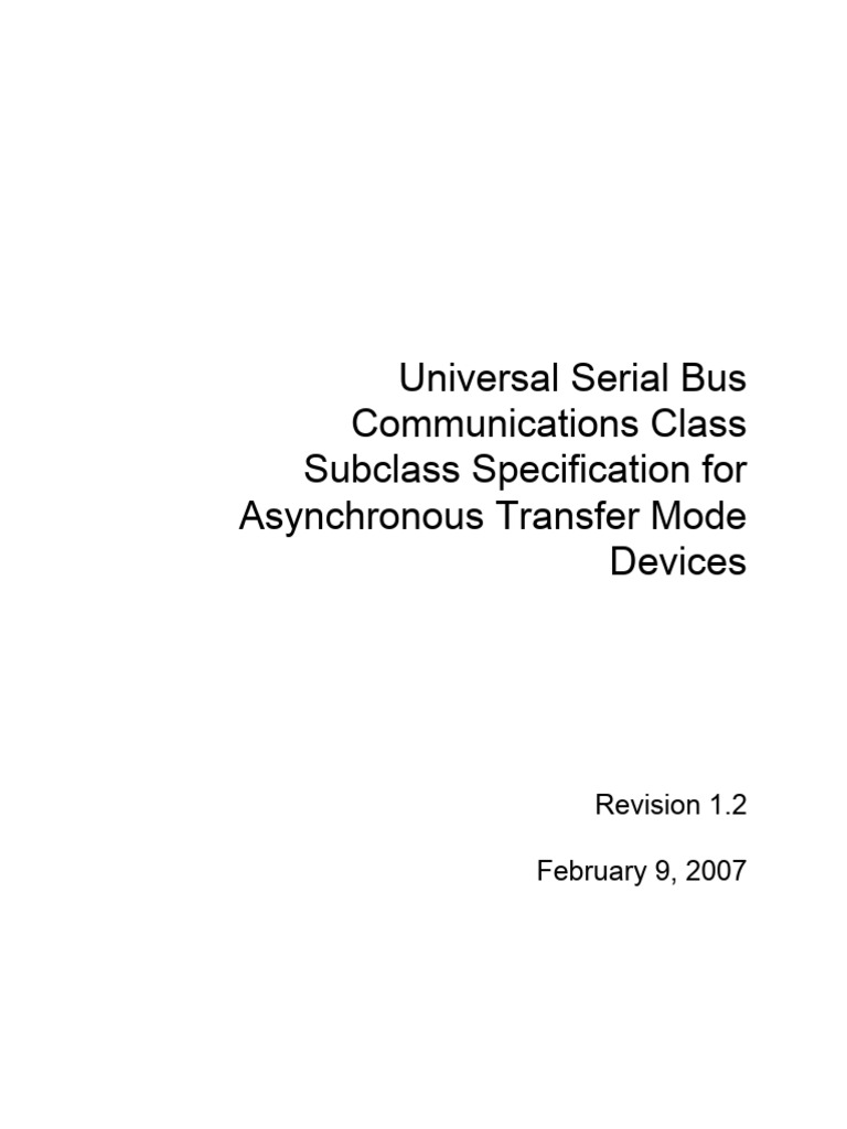 ATM120 | PDF | Computer Network | Asynchronous Transfer Mode