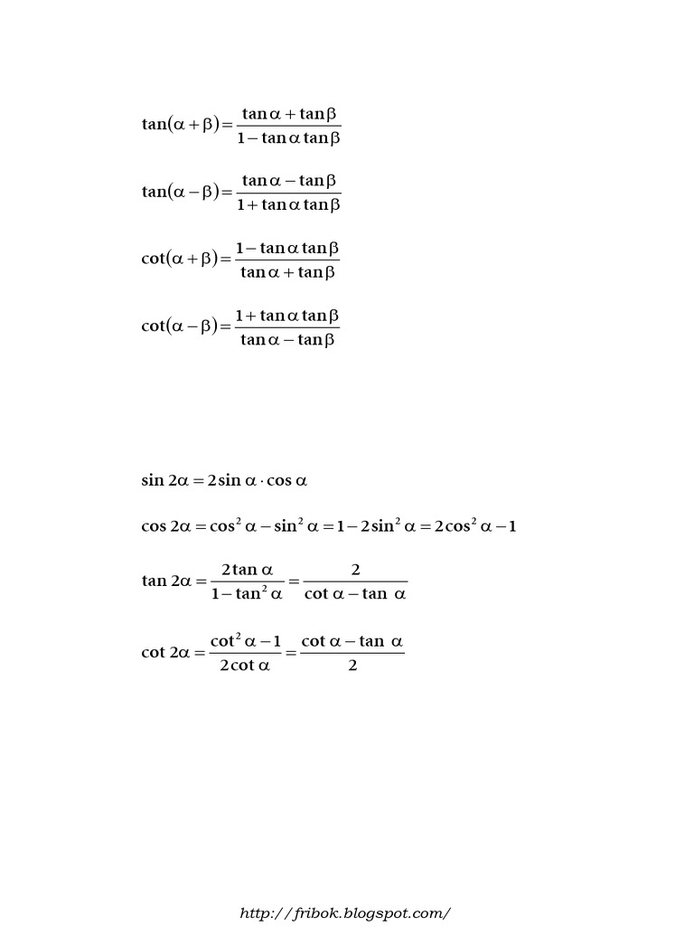 1300 Math Formulas by Golden Art-100-102 | PDF