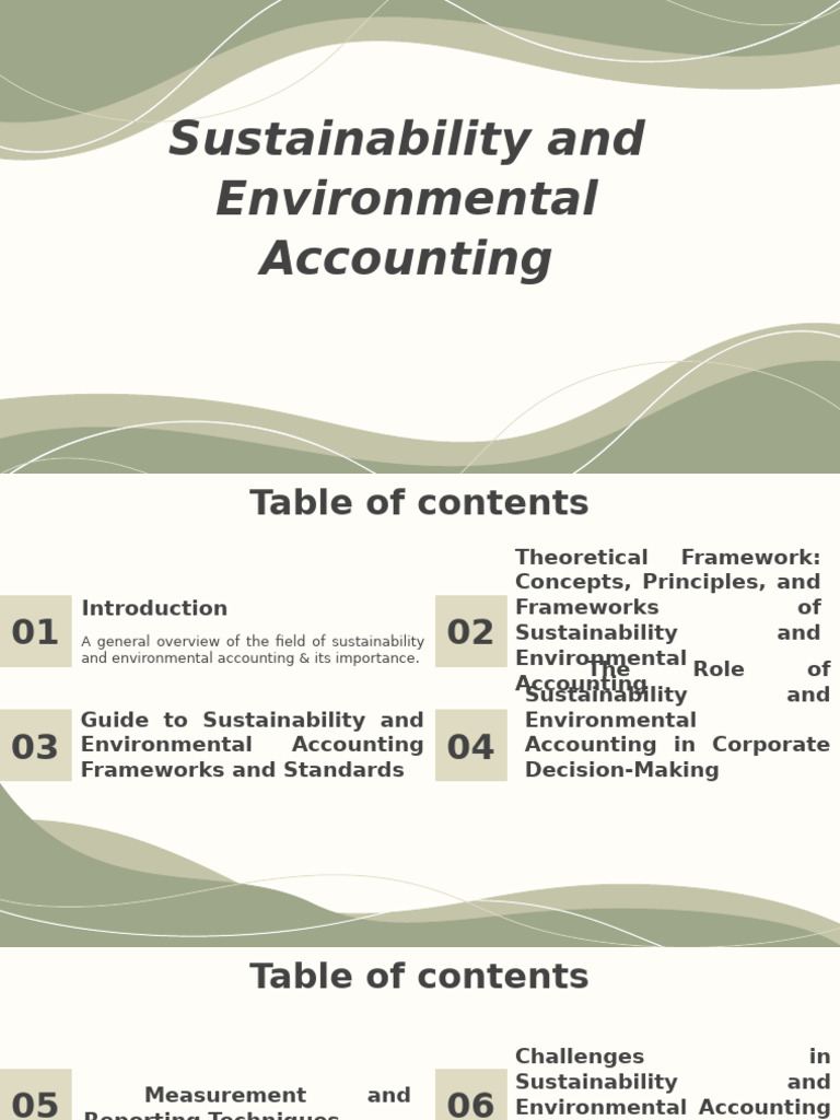 Carbon Accounting Consulting by Slidesgo | PDF | Sustainability ...