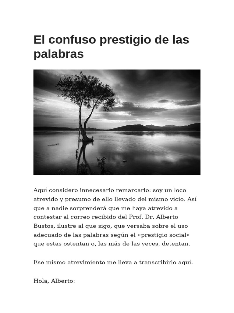 El Confuso Prestigio de Repetirse | PDF