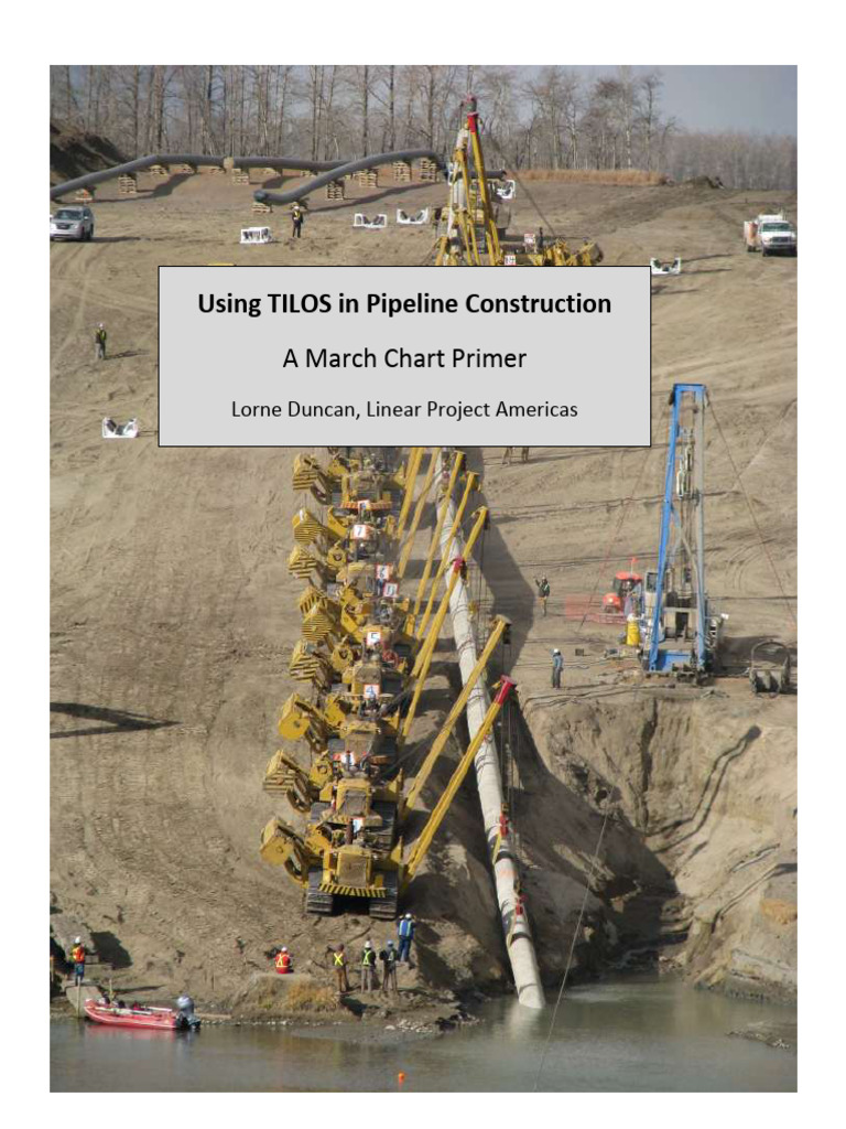 In Pipeline Construction Using TILOS Time Location System Rather | PDF | Chart | Rain