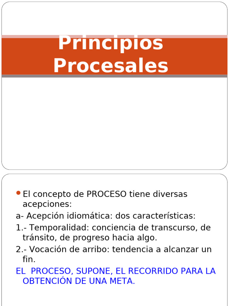 Principios Procesales Generales Civil | PDF | Ley procesal | Jurisdicción