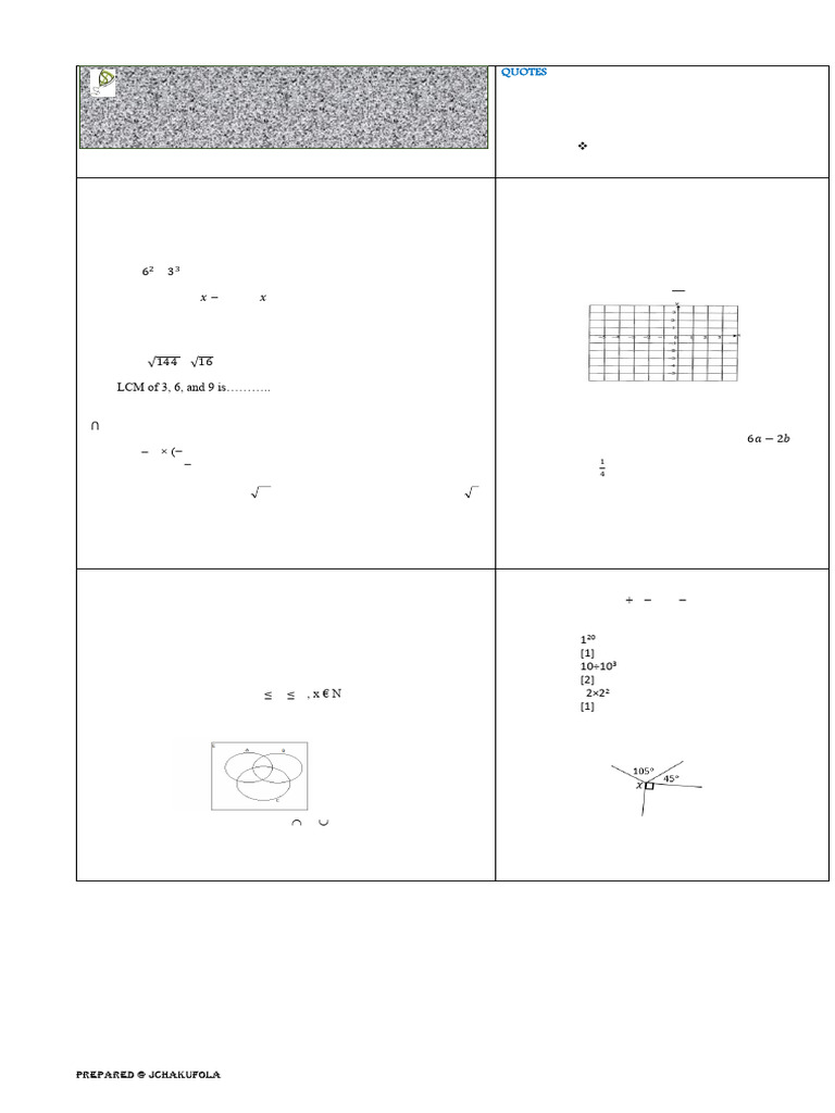 Grade 8 Mathematics Research and Assignment | PDF | Mathematics