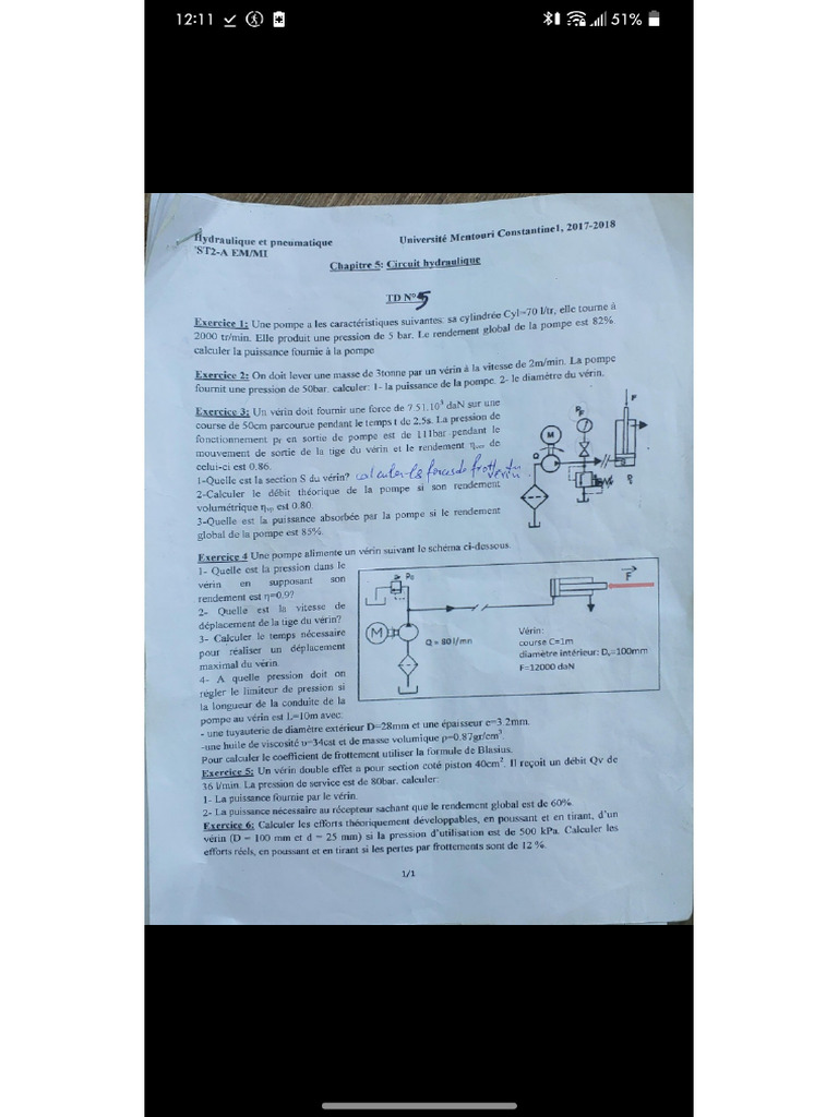 Td5 Hydraulique | PDF