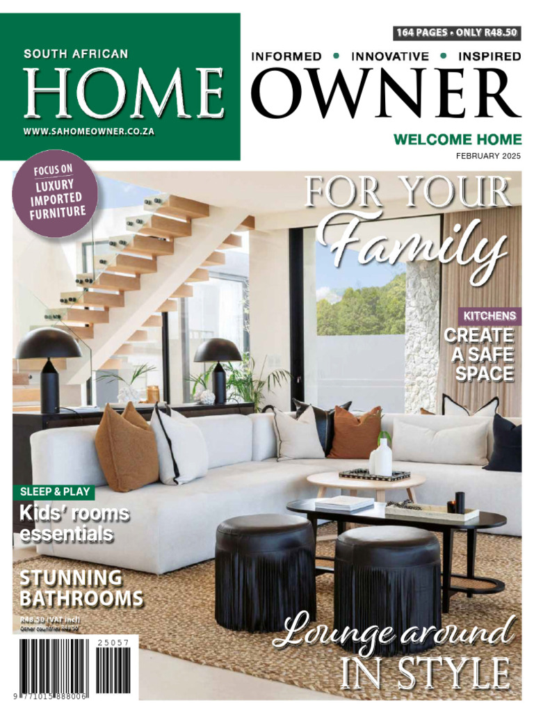South African Home Owner – February 2025 | PDF | Flooring | Lamination