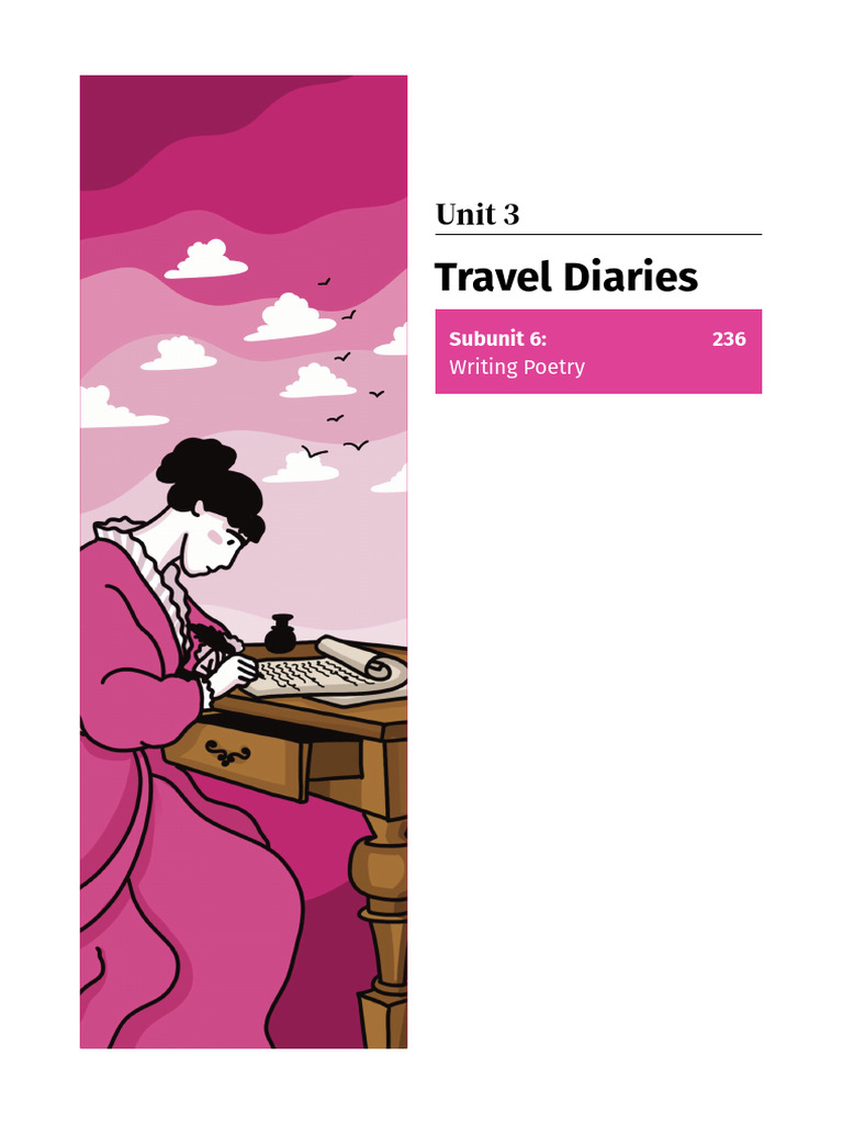 English Core Unit 3 Subunit 6 Handbook | PDF | Poetry