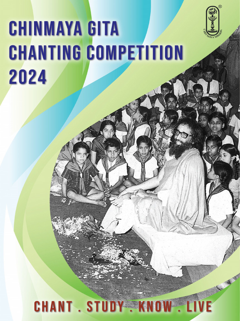 Chinmaya Gita Chanting Manual 2024 | PDF