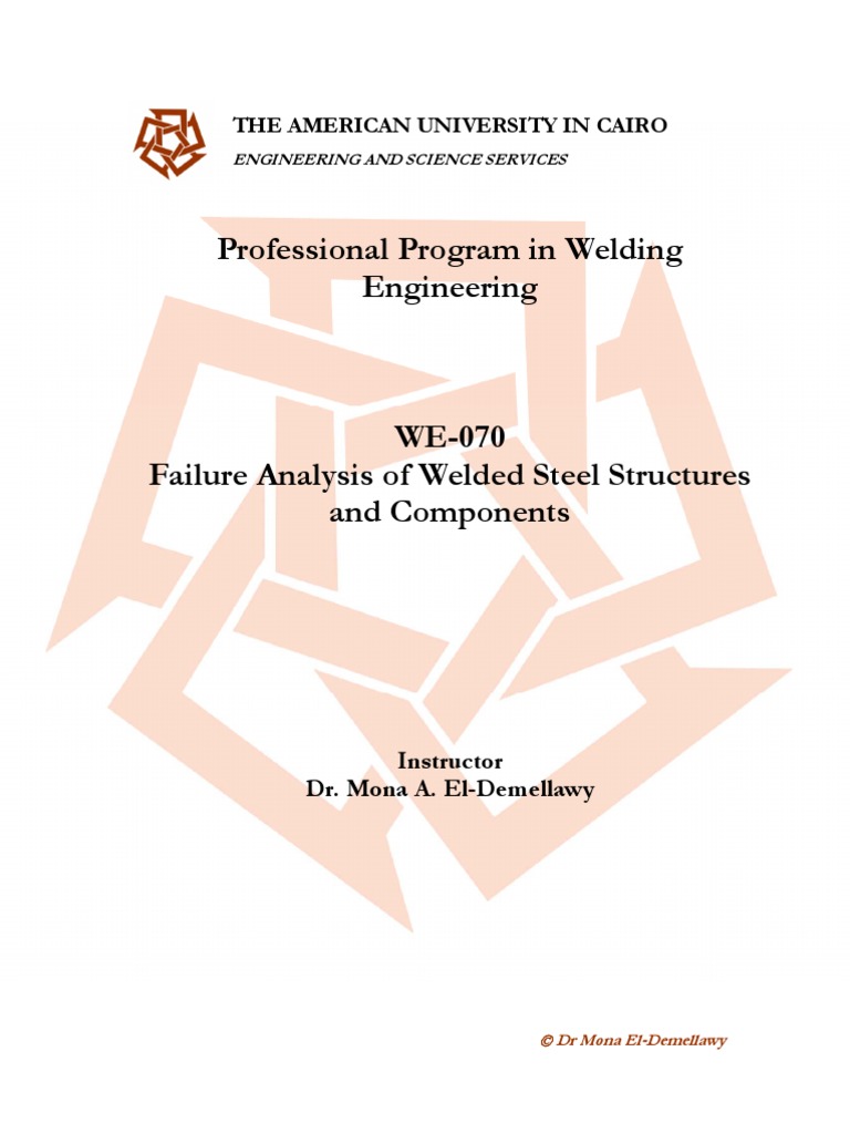 Chapter 1 - Introduction To Failure Analysis and Prevention | PDF ...