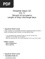 Inpatient Bed Occupancy Rate Calculation | PDF | Science & Mathematics ...