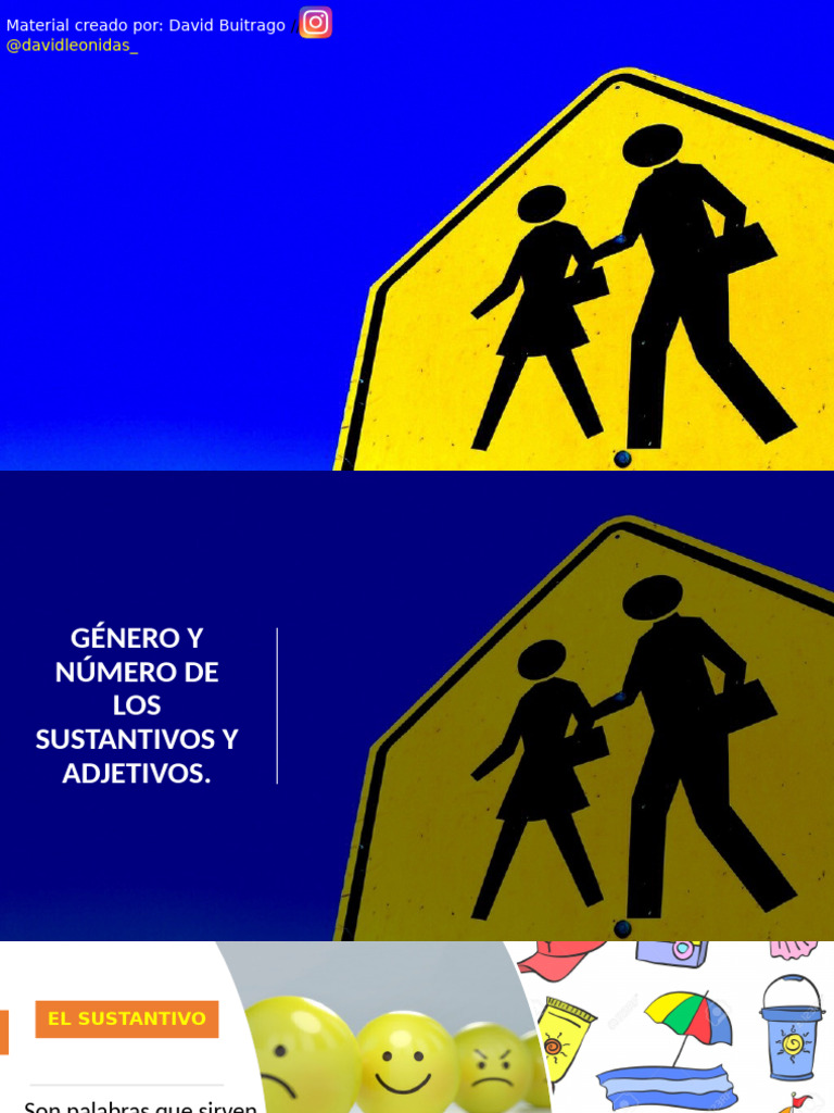 Género y Número en Sustantivos y Adjetivos | PDF