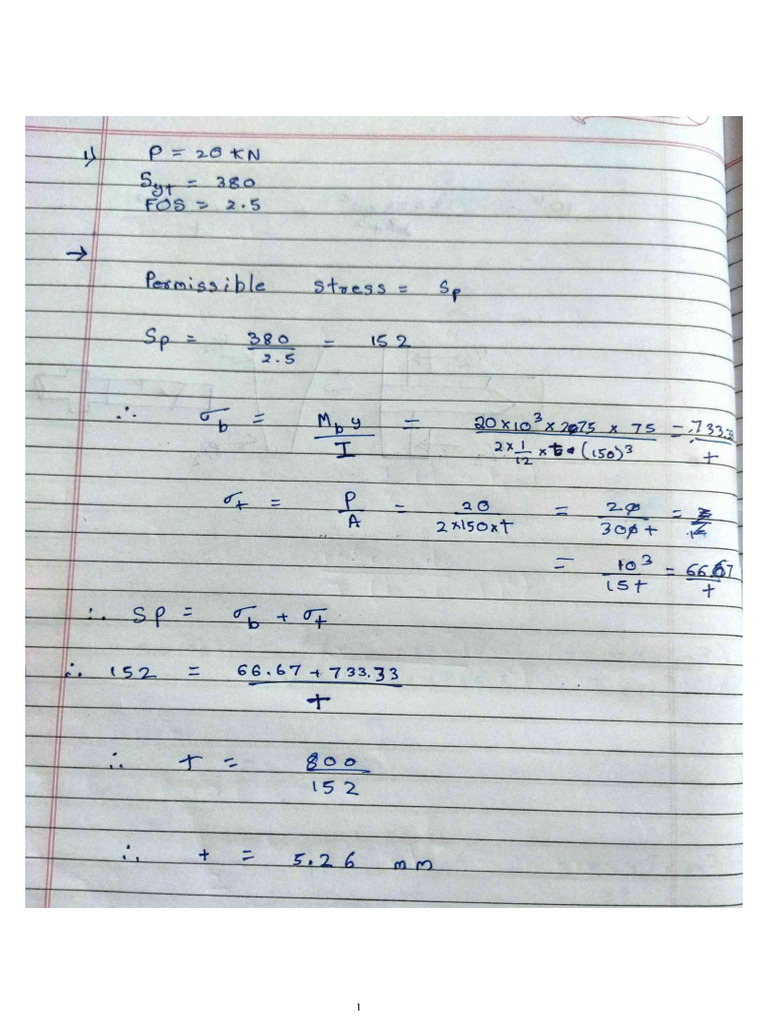 Tutorial Problems | PDF