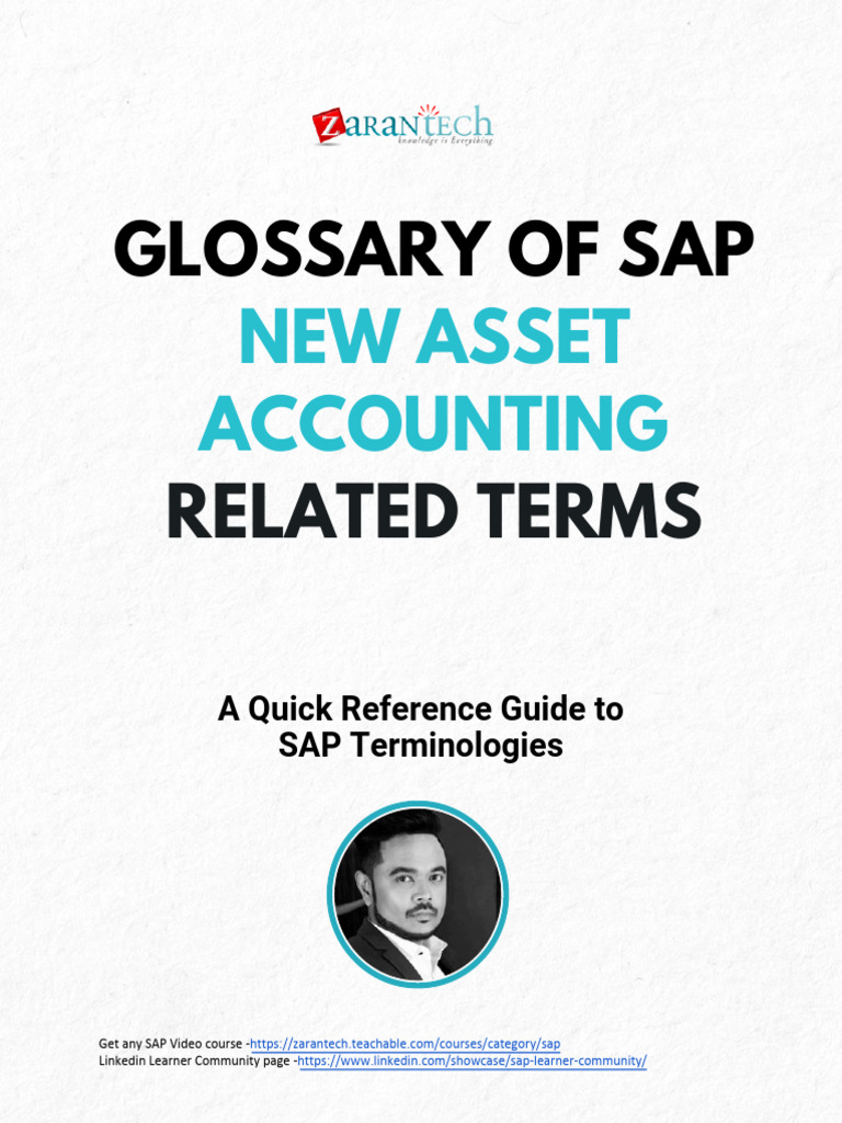 Glossary of SAP New Asset Accounting | PDF | Depreciation | Valuation (Finance)