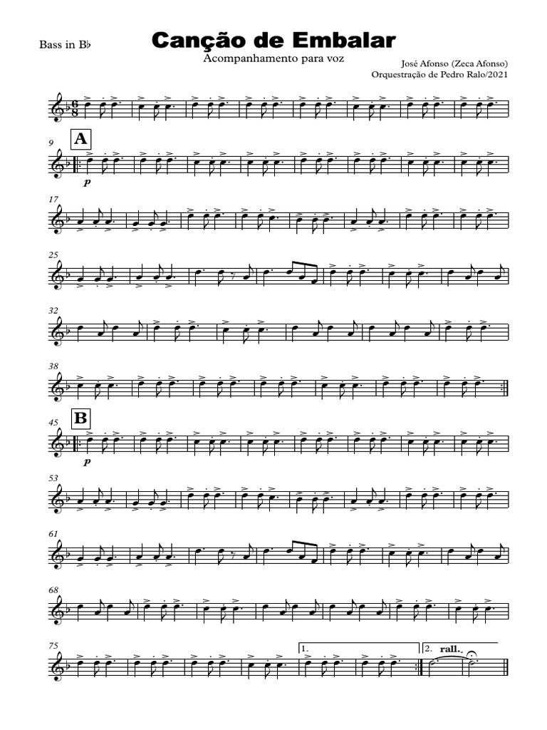 Canção de Embalar - 25 - Tuba em Dó - 2021-04-20 1436 - Bass in BB ...