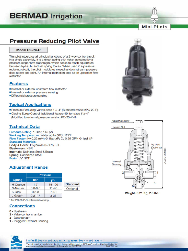 PC 20 P Data Sheet | PDF