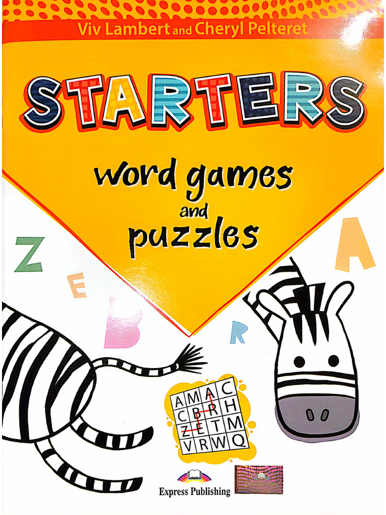Starters Cambridge Word Games and Puzzles | PDF