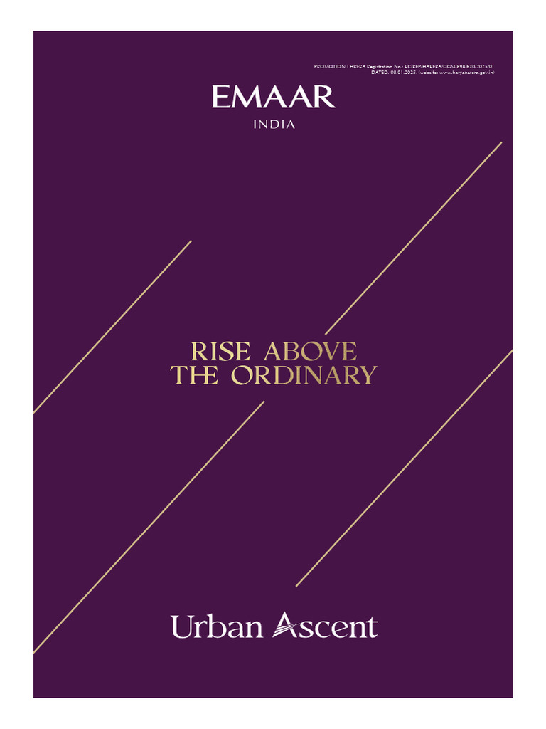 Emaar Urban Ascent: Luxury Residences | PDF