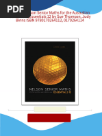 Essential Mathematics For The Australian Curriculum Year 10 and 10a | PDF