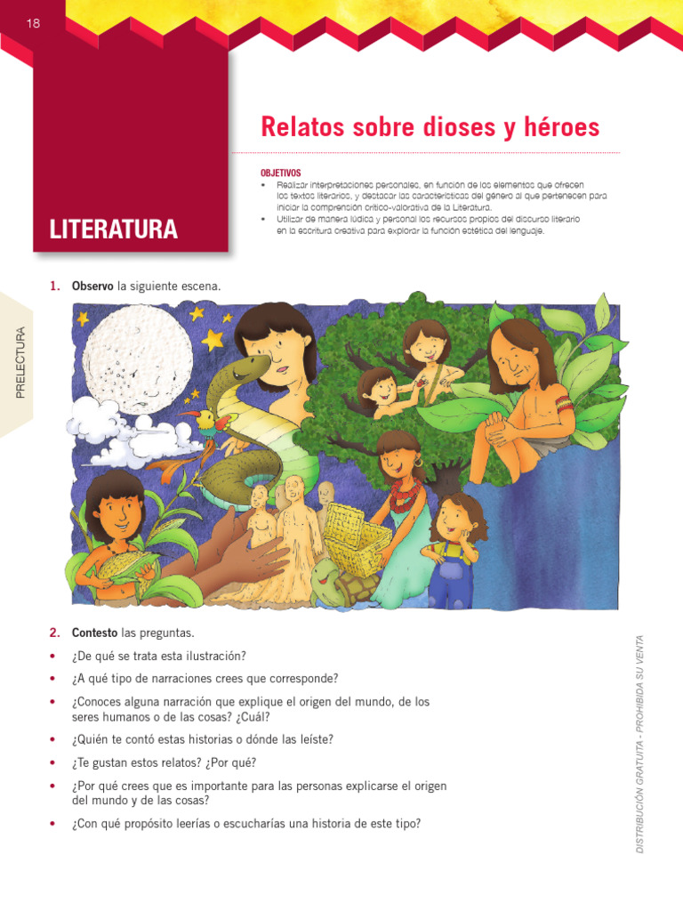 Relatos sobre dioses y héroes | PDF | Mitos de la creación | Narración