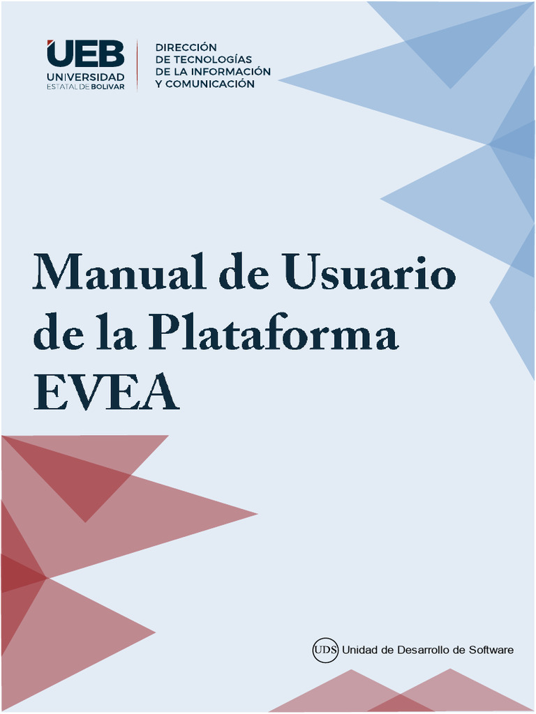 5-ED-EIC 2.11.56.1 Manual Del Uso Del EVEA 2021 | PDF | Moodle | Aprendizaje