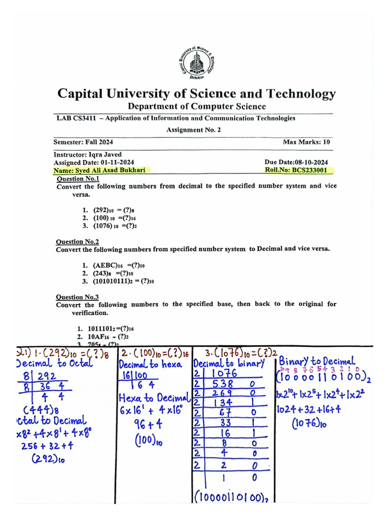 Ict Theory Assignment 2 | PDF
