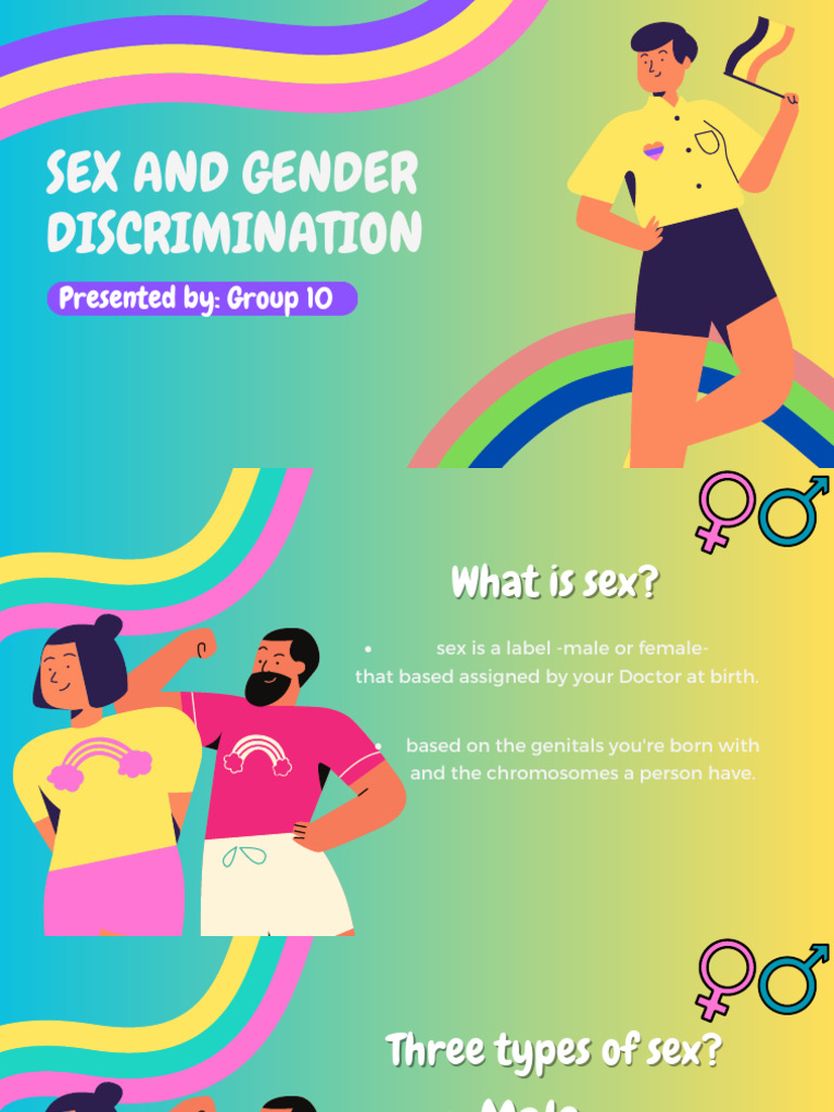 Understanding Sex And Gender Discrimination Pdf