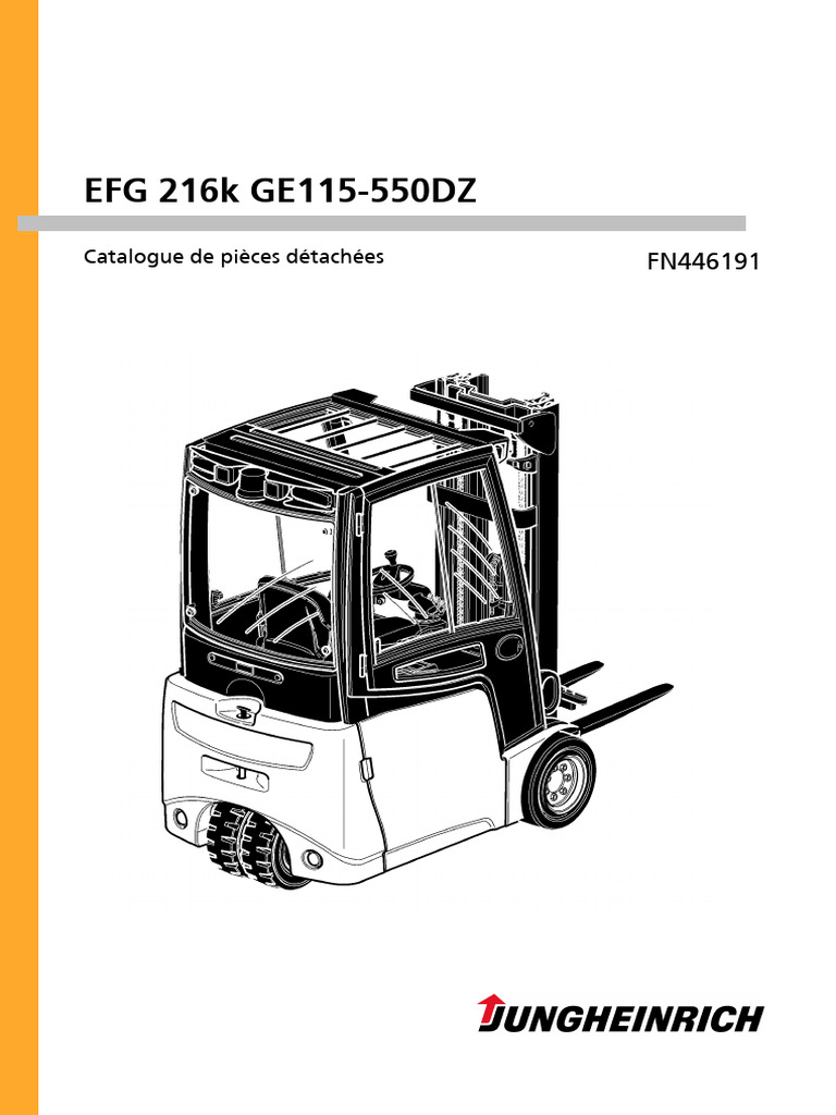 Catalogue pièces EFG 216k GE115-550DZ | PDF | Écrou