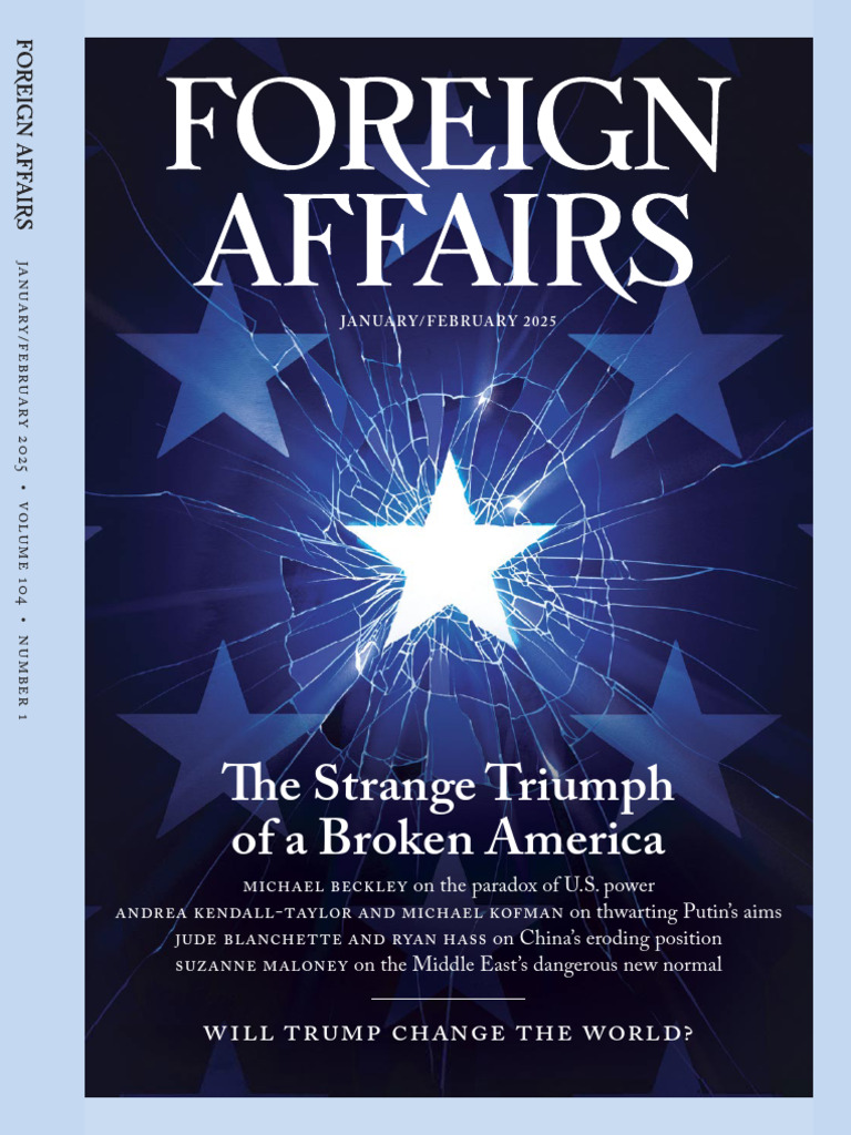 Foreign Affairs Journal, Vol. 104(1), Jan-Feb 2025 | PDF | Nato ...