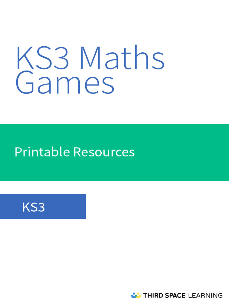 Algebra Game KS3+Games+Printable+Resource+Pack | PDF