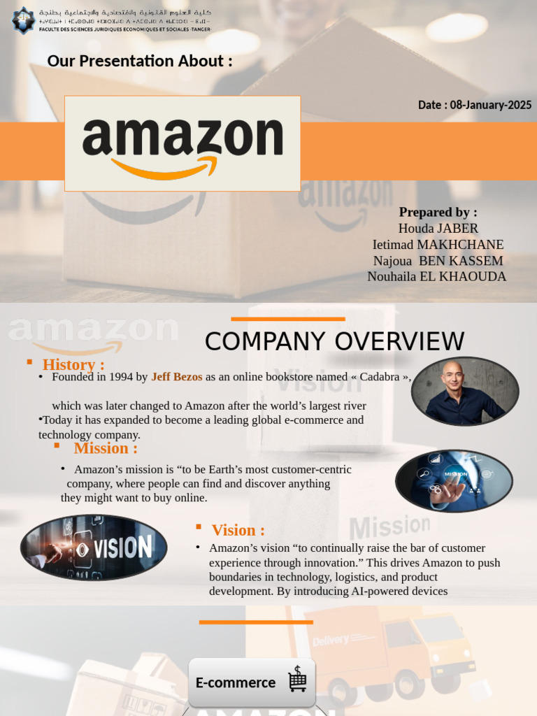 Présentation ABOUT AMAZON | PDF | Environmental Technology | Amazon Web ...