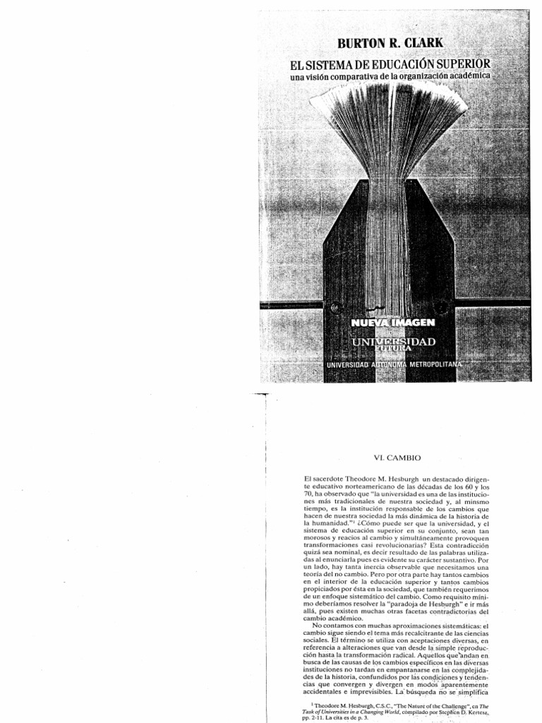 Burton Clark Cambio | PDF